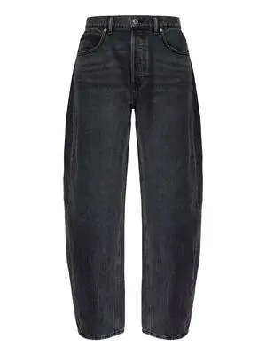 Alexander Wang Rhinestone-embellished Jeans - Grey