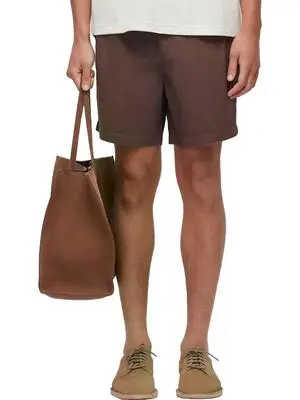 OSKLEN Cotton Bermuda Shorts - Brown