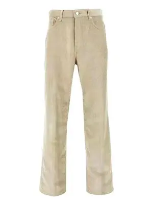 HAIKURE Corduroy-effect Trousers - Neutrals