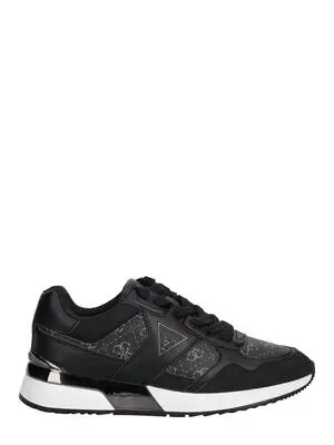 Guess Mickay 4g Logo Sneakers - Black
