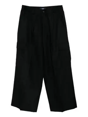 Comme Des Garçons Wool Trousers - Black