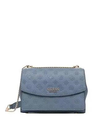 Guess Mini Crossbody Bag With Logo Detail - Blue