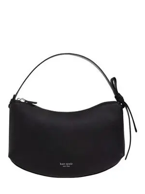 Kate Spade New York Leather Loop Shoulder Bag - Black