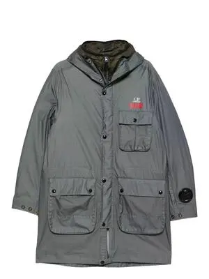 C.P. COMPANY Mille Hooded Coat - Grey
