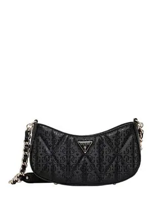 Guess Mini 4g Shoulder Bag - Black