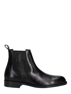 Hugo Boss Pull-tab Chelsea Boots - Black