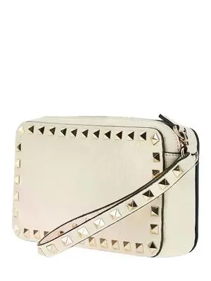 Valentino Garavani Rockstud Clutch - White