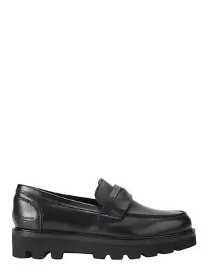 Kurt Geiger Leather Brompton Penny Loafer - Black