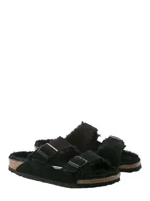 BIRKENSTOCK Arizona Fur Sandal