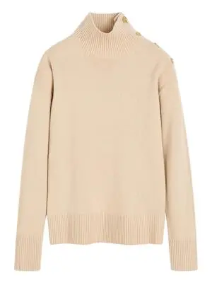 BY MALENE BIRGER Vanille Wool Sweater - Old Beige