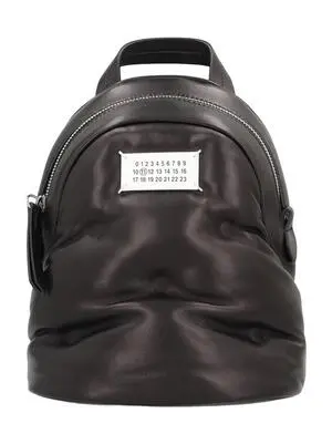 MAISON MARGIELA Leather Glam Slam Backpack - Black