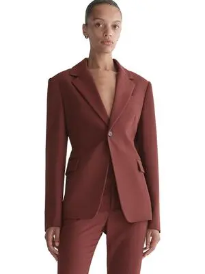 A.L.C. Elza Tailored Jacket - Rust
