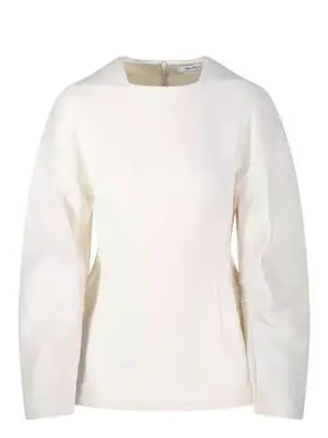 Max Mara Square-neck Blouse - Neutrals