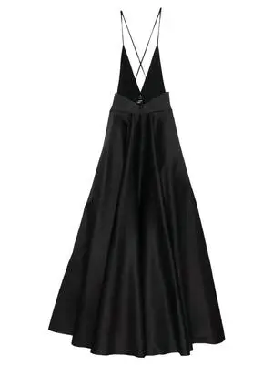 Solace London Avallon Maxi Dress - Black