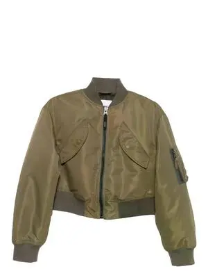 ASPESI Cropped Bomber Jacket