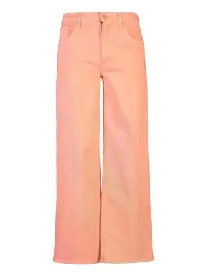 MOTHER Maven Wide-leg Jeans - Orange