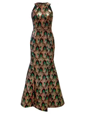 MARY KATRANTZOU Alethea Gown - Brown