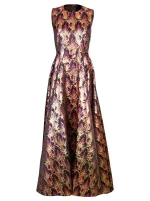 MARY KATRANTZOU Sleeveless Maxi Gown - Pink