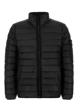 Stone Island Zip-up Jacket - Black
