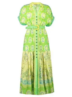 Saloni Riya Dress - Green