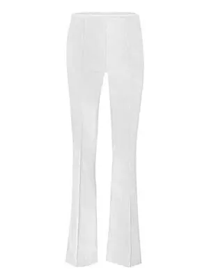 Michael Kors Brooke High-waisted Flared Trousers - White