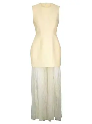 Adam Lippes Odette Maxi Dress - Neutrals