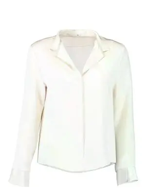 PETER COHEN Cuffed-sleeves Buttoned Blouse - Neutrals