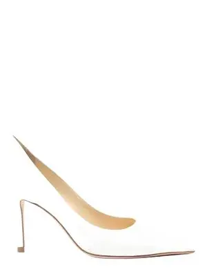 JIMMY CHOO 85mm Love Pumps - White