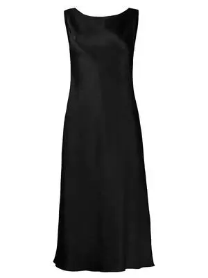 PETER COHEN Slip Tank Midi Dress - Black