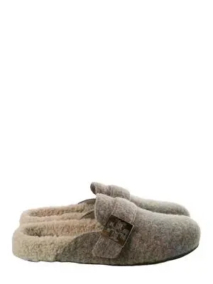 Tory Burch Mellow Buckle Mules - Grey
