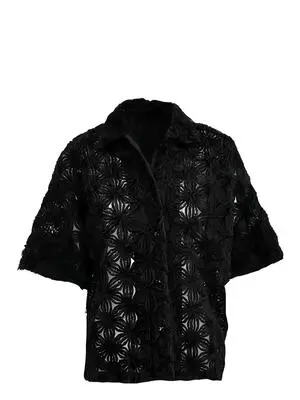 ODEEH Flower-Motif Shirt