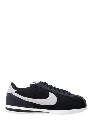 Nike Suede Appliqué Sneakers - Black