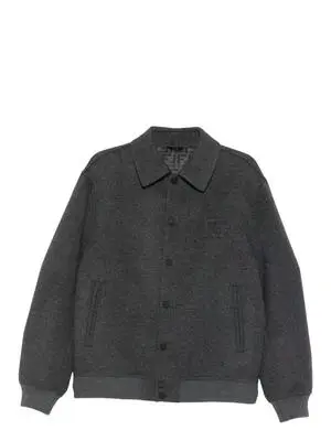 Fendi Wool Overshirt - Grey