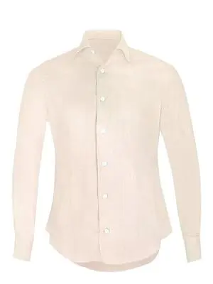 Eleventy Long-sleeve Button-down Shirt - Neutrals