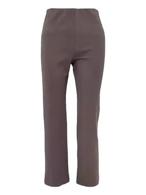 ODEEH Cropped-hem Trousers - Brown