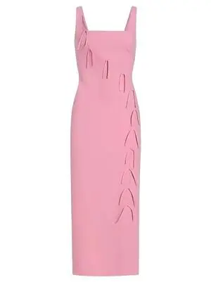 Lela Rose Bow-detail Pencil Dress - Pink