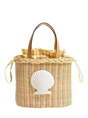 Pamela Munson The Bea Scallop Tote Bag - Neutrals