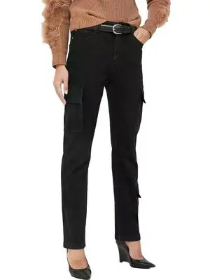 TWINSET Cargo-pocket Jeans - Black