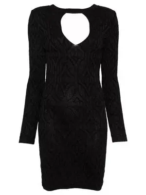 AKEP Knitted Mini Dress - Black