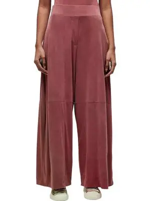 OSKLEN Paneled Trousers - Red