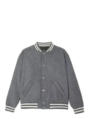 A.P.C. Micky Striped Blouson Jacket