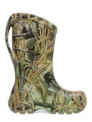CROCS Hydra Camo-pattern Boots - Green