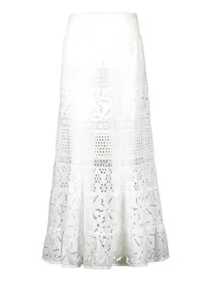 Temptation Positano Piave Maxi Skirt - White