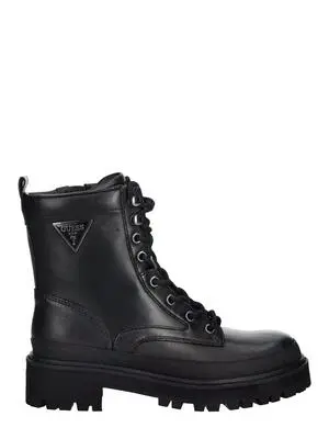 Guess 40mm Bada Combat Boots - Black