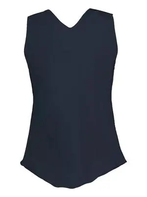 PETER COHEN Flick Round-neck Sleeveless Tank Top - Blue