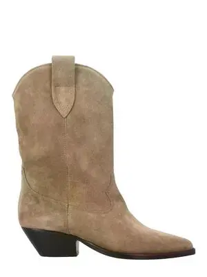 Isabel Marant Duerto Suede Boots - Neutrals
