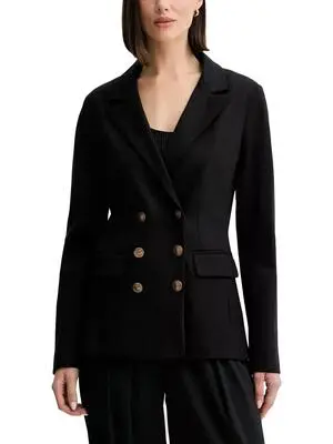 Guess Buttoned Double-breasted Blazer - Black