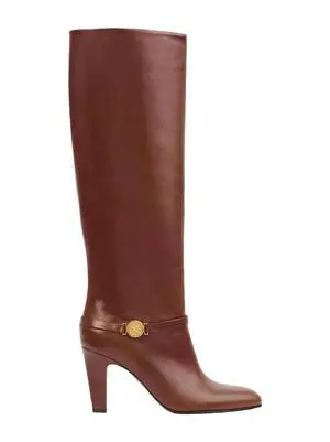 Chloé Eve Medallion-detail Boots - Brown