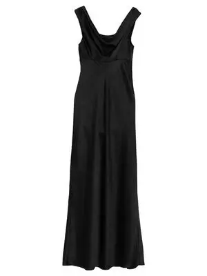 Vince Cowl-neck Maxi Dress - Black