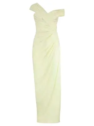 Monique Lhuillier Off-shoulder Maxi Dress - Yellow